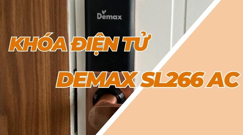 Khóa điện tử Demax EL266 AC - Thiên Kim Home