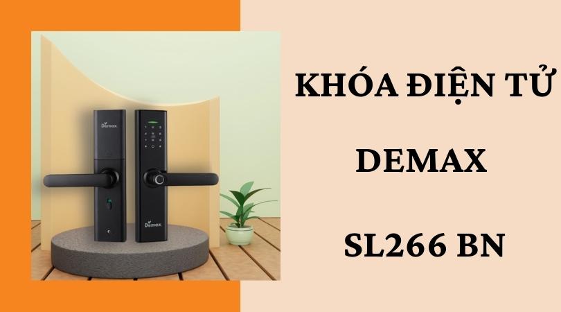 Khóa điện tử Demax EL266 BN - Thiên Kim Home