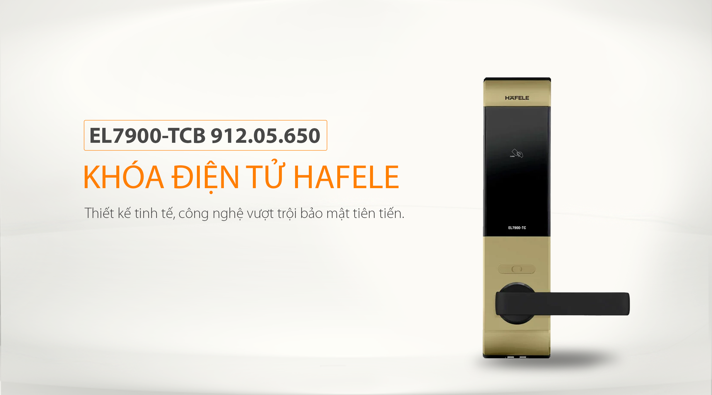 Khóa điện tử Hafele EL7900-TCB 912.05.650 - Thiên Kim Home